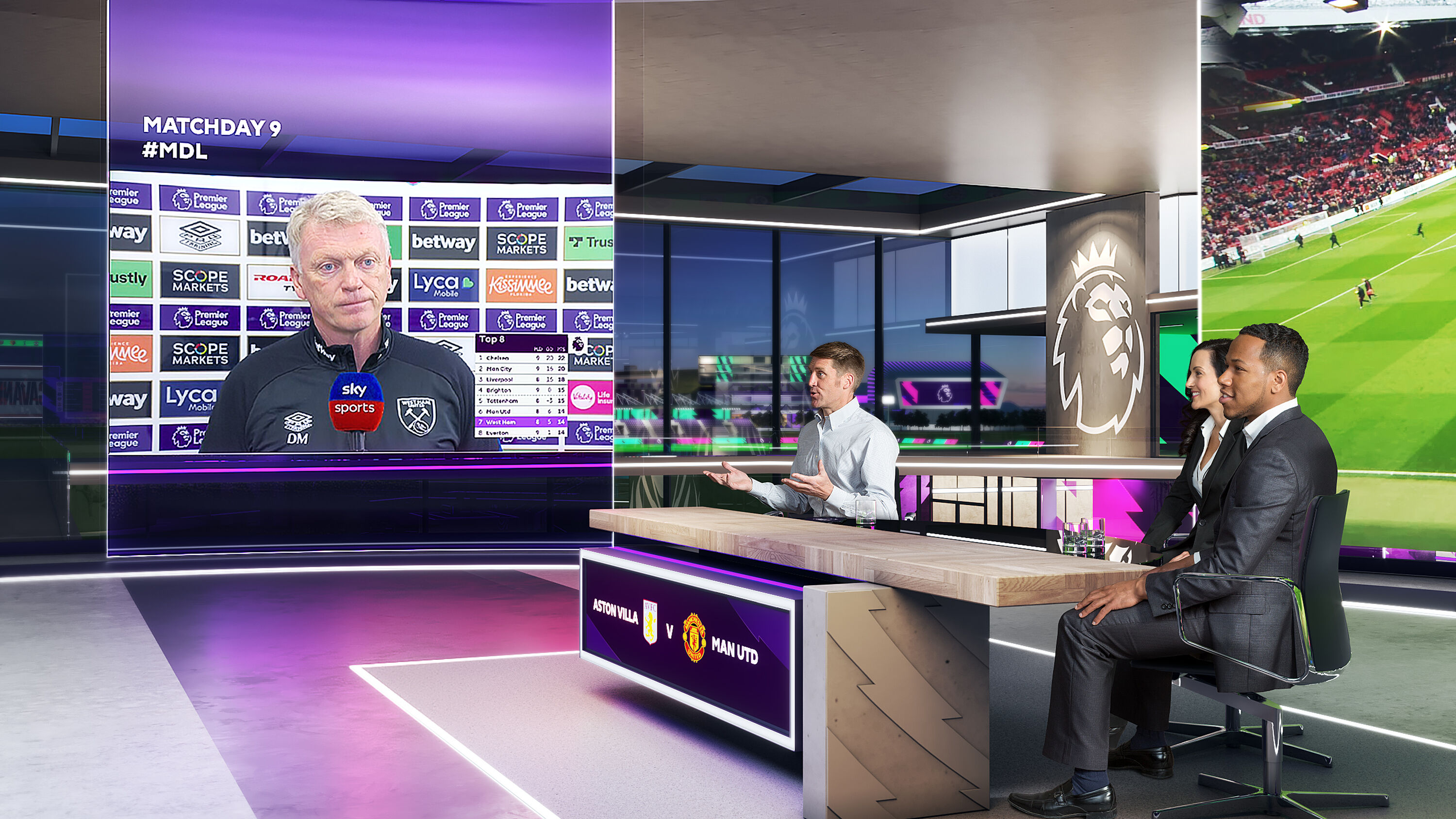 Premier League-Match Day Live-Virtual Reality| Jago Design