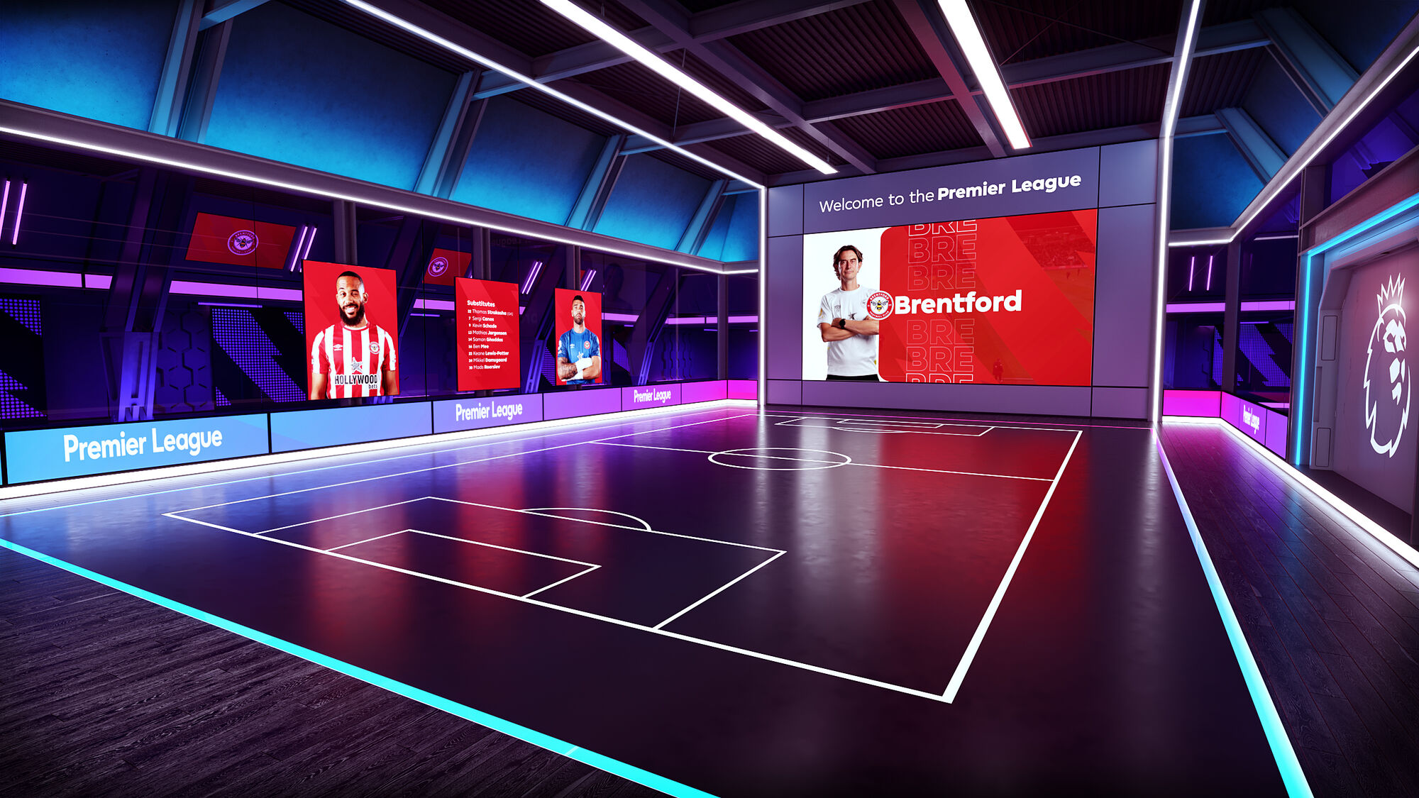 Premier League - Pitch - Virtual Reality| Jago Design