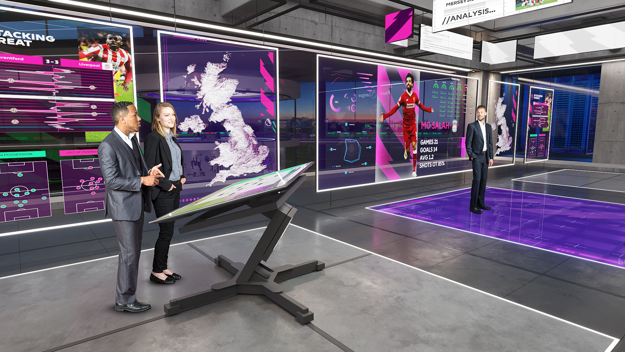 Premier League - Tech Zone - Virtual Reality| Jago Design